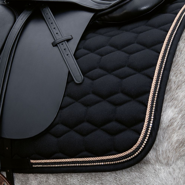 Rose Gold Glamour Saddle Pad - The Horse Rug Whisperer